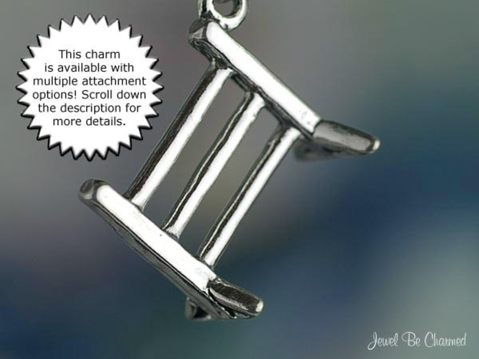 Sterling Silver Horse Jump Charm Fence Hunter Jumper 3D Solid .925 - Etsy