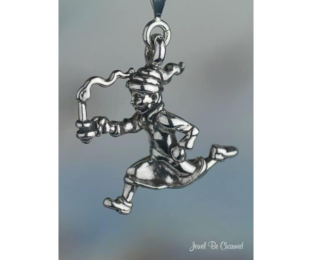 Sterling Silver Wee Willie Winkie Charm Nursery Rhyme 3D Solid .925 - Etsy