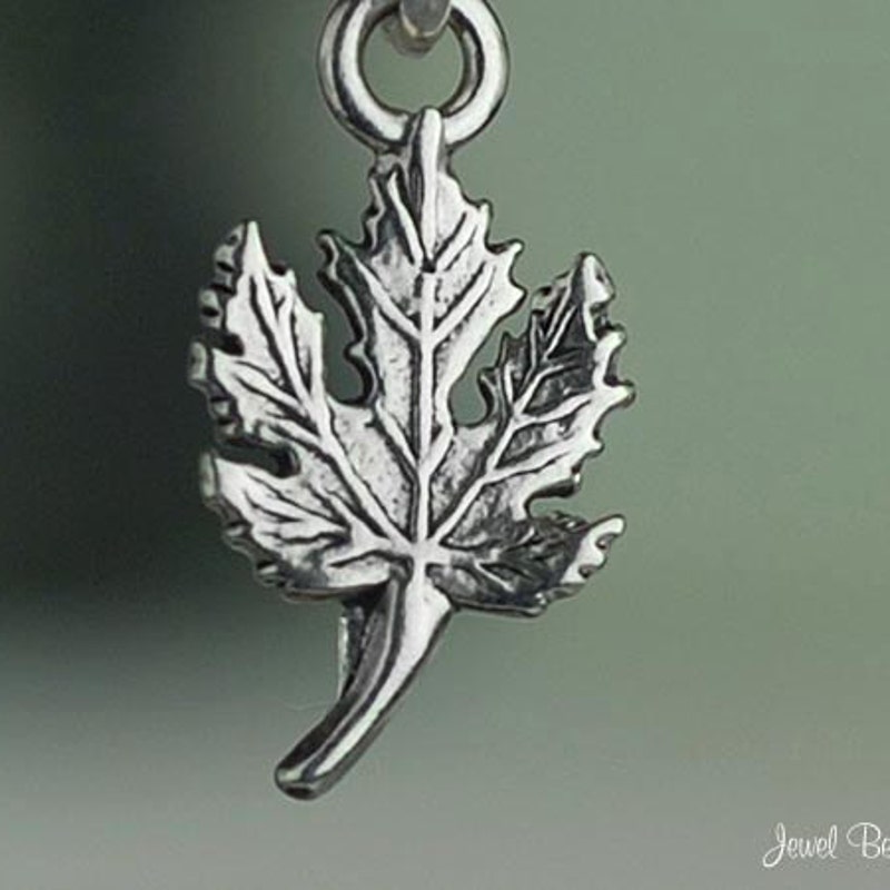Silver Maple Leaf - Etsy