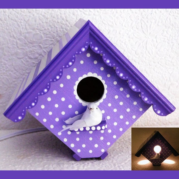 Birdhouse Nightlight - Etsy