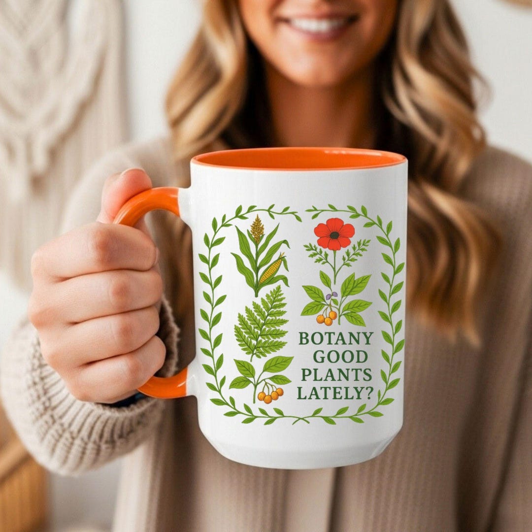 Funny Botanical Pun Mug for Women Garden Lover Humor Coffee Cup Plant ...