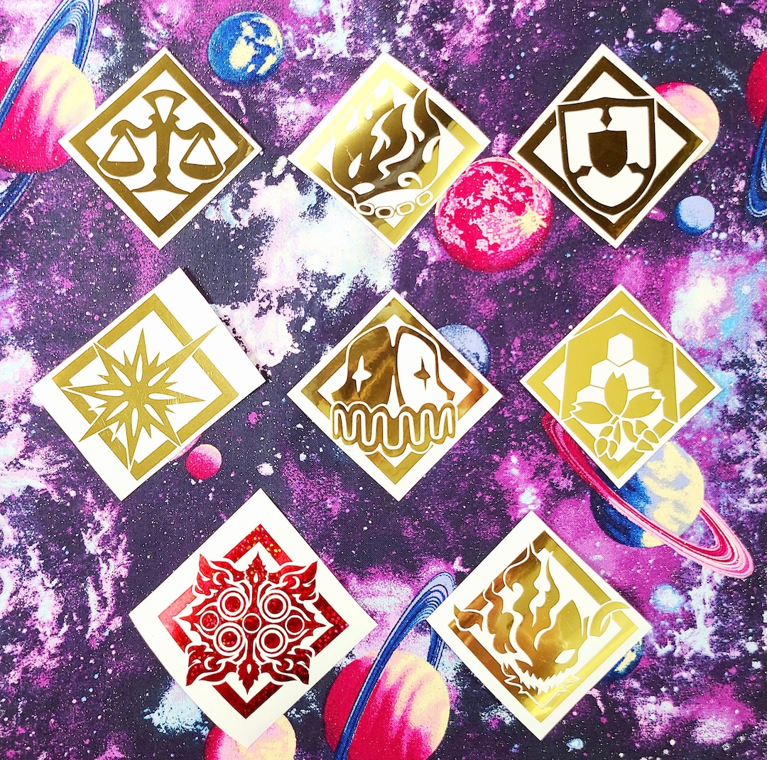 Fate Grand Order Extra Class Vinyl Stickers - Etsy