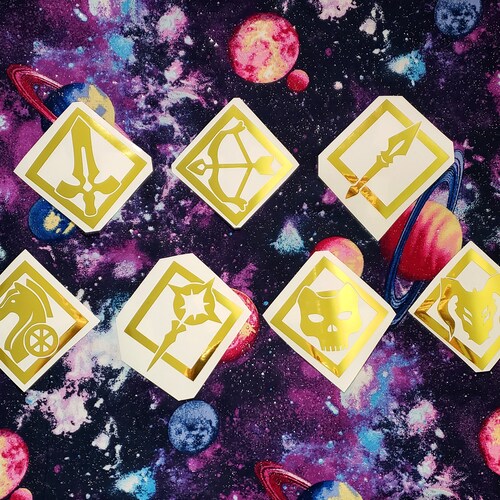 Fate Grand Order Extra Class Vinyl Stickers - Etsy