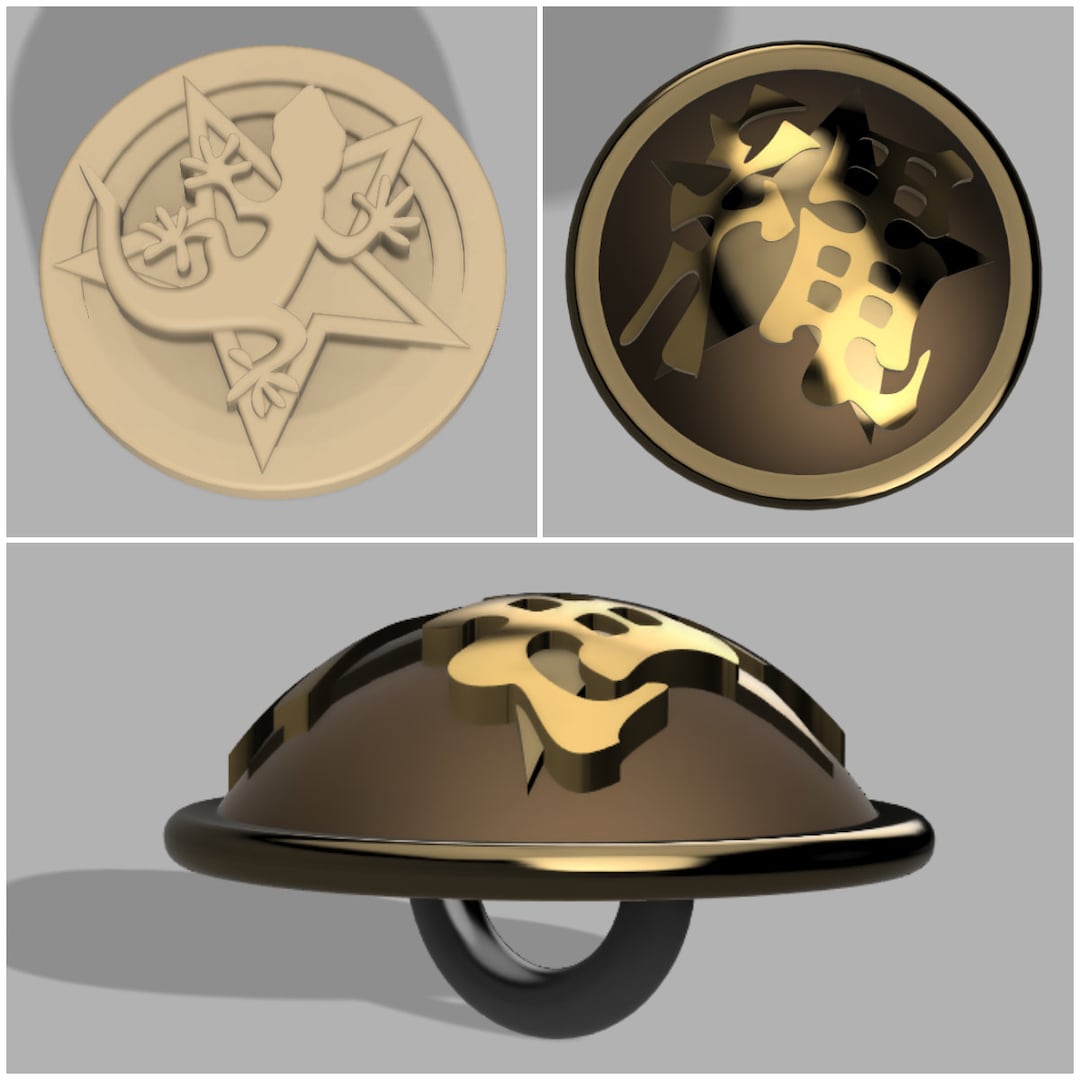SMT5 Student Badge & Buttons (shin Megami Tensei 5) 3D STL File - Etsy
