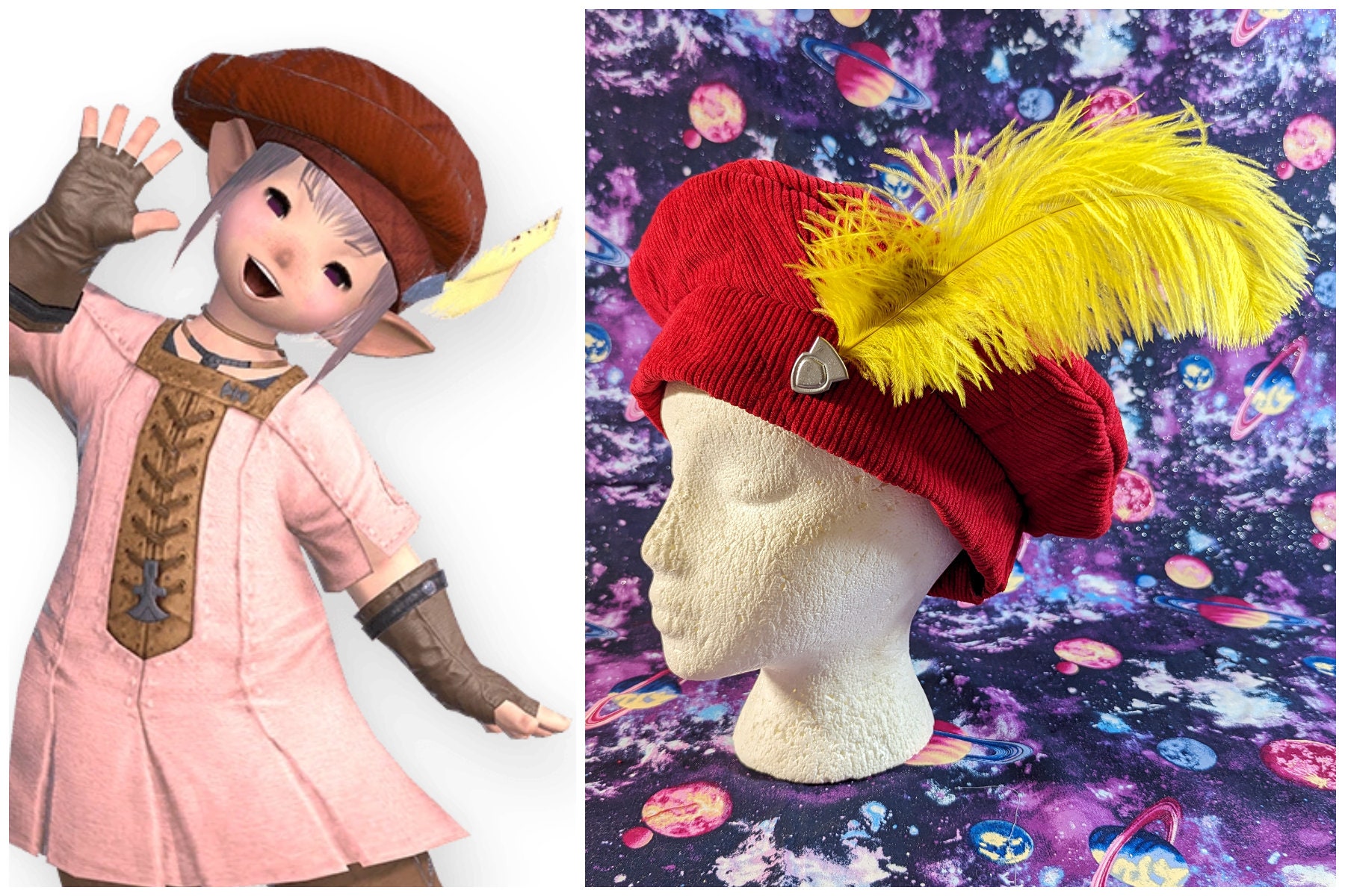 Tataru Taru Cosplay Hat (final Fantasy 14) - Etsy