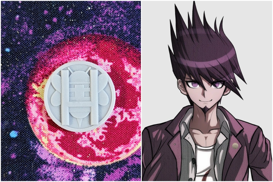 Kaito Momota Pin 3D Print (danganronpa) for Cosplay - Etsy