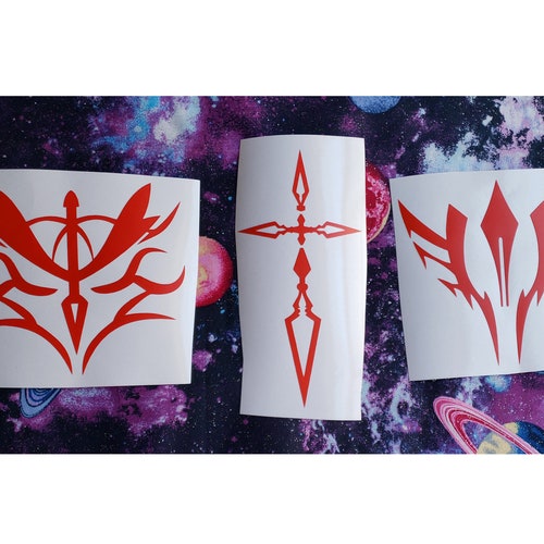 Fate Grand Order Extra Class Vinyl Stickers - Etsy