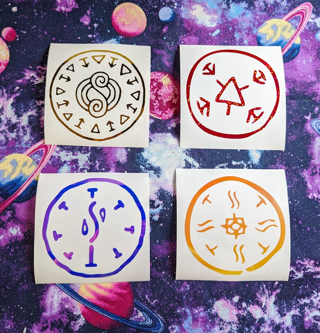 Witch Hat Atelier Spell Vinyl Decal Stickers - Etsy