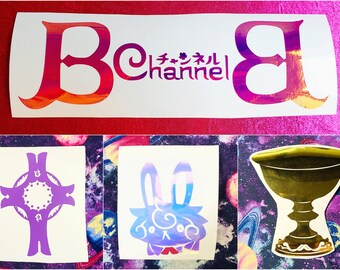 Fate Grand Order Class Vinyl Stickers | Etsy