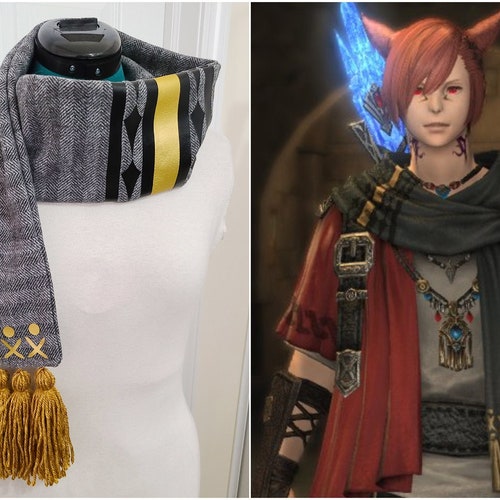 Final Fantasy XIV G'raha Tia and Wol Charm - Etsy