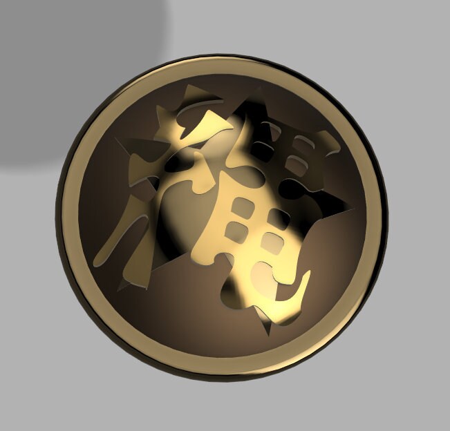 SMT5 Student Badge & Buttons (shin Megami Tensei 5) 3D STL File - Etsy