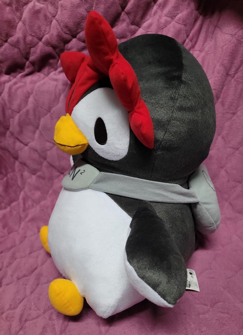 Rare! Pen Pen Neon Genesis Evangelion Big 18 Inch. Plushie SEGA NOS W ...