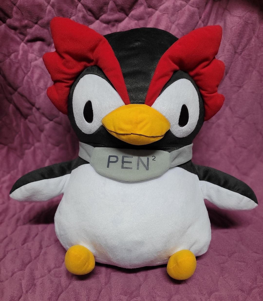 Rare! Pen Pen Neon Genesis Evangelion Big 18 Inch. Plushie SEGA NOS W ...