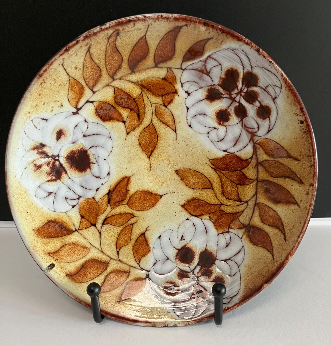 Chelsea Pottery of England Floral Bowl - Trinket Dish - Etsy