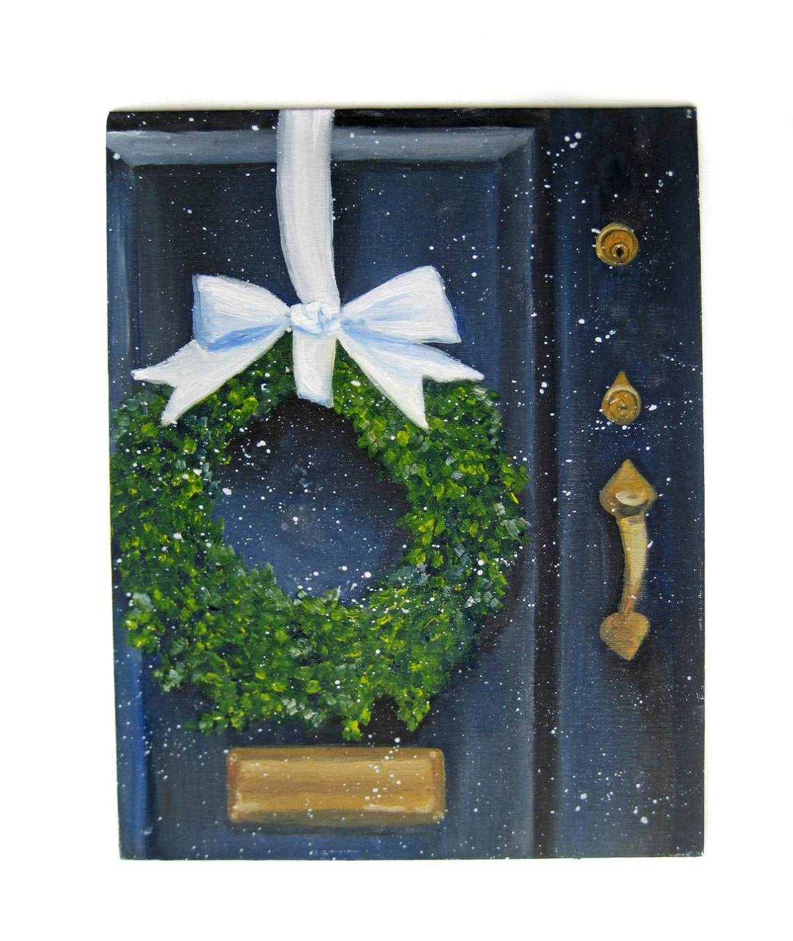 Winter Painting Print Christmas Art Winter Art Winter Home Decor ...