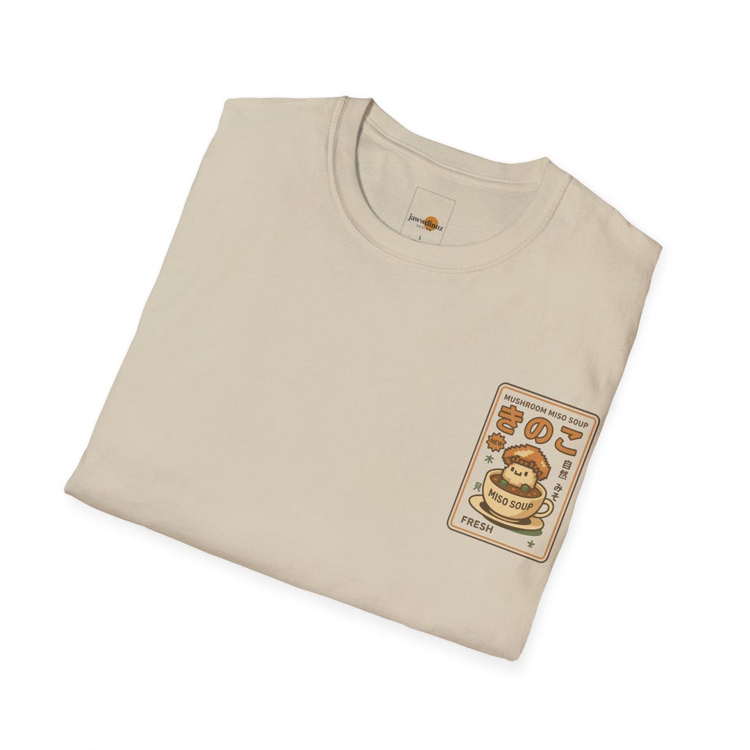 Maplestory Orange Mushroom Miso T-shirt | Cute RPG Monster Soup Shirt ...