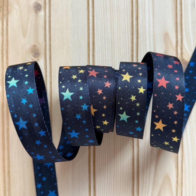 Rainbow Nylon Webbing - Etsy