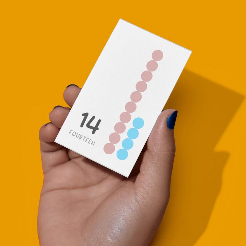 Count to Flash Cards , 1-20 Kids Flash Cards , Preschool, Kindergarten ...