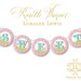Rosette Banner . Easter Maypole Collection by Loralee Lewis - Etsy