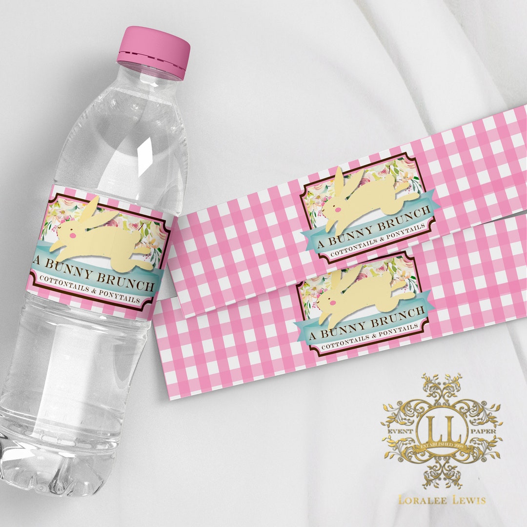 Water Bottle Labels . Easter Rose Collection by Loralee Lewis - Etsy