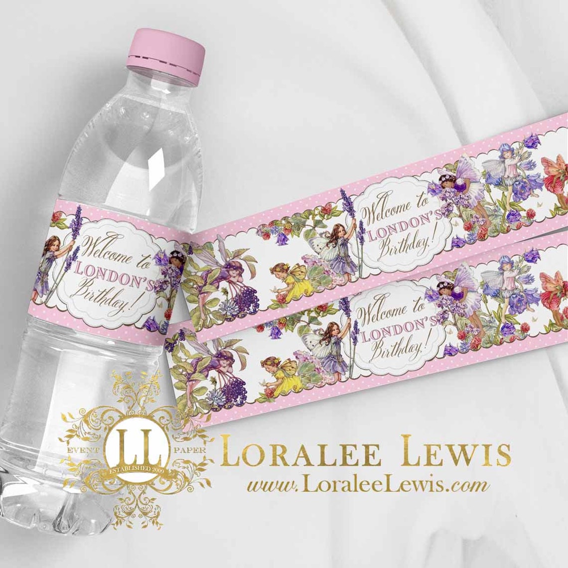 Water Bottle Lables . Pixie Fairy Collection by Loralee Lewis - Etsy