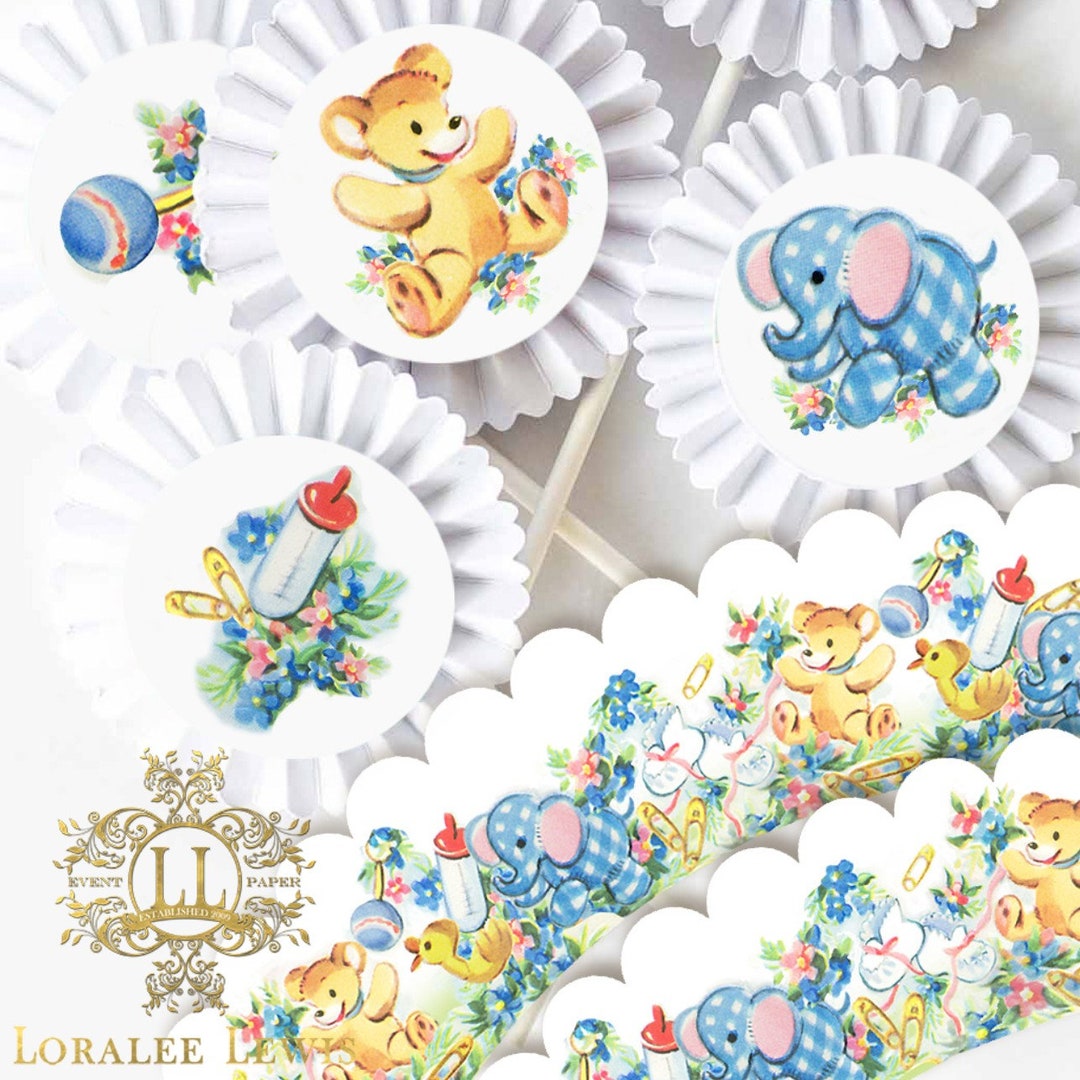 Cupcake Kit . Sweet Baby Days Collection by Loralee Lewis - Etsy