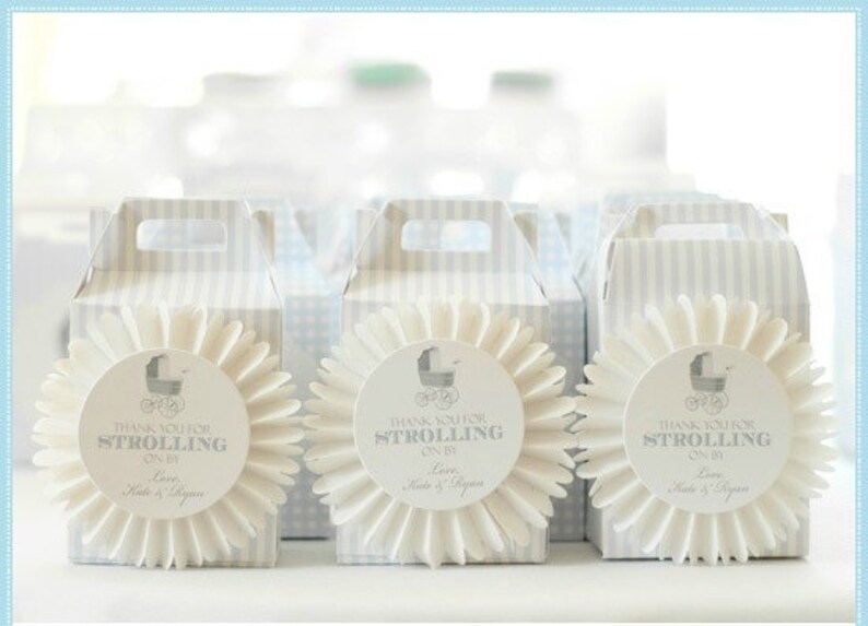 Cupcake Kit . Pram Cameo Blue Collection by Loralee Lewis - Etsy