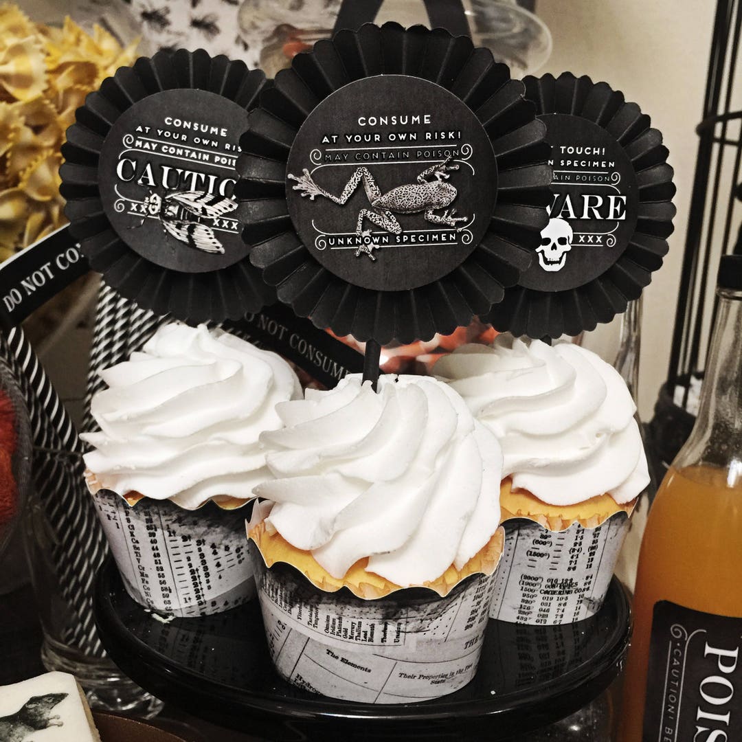 Cupcake Kit . Mad Scientist Collection by Loralee Lewis - Etsy