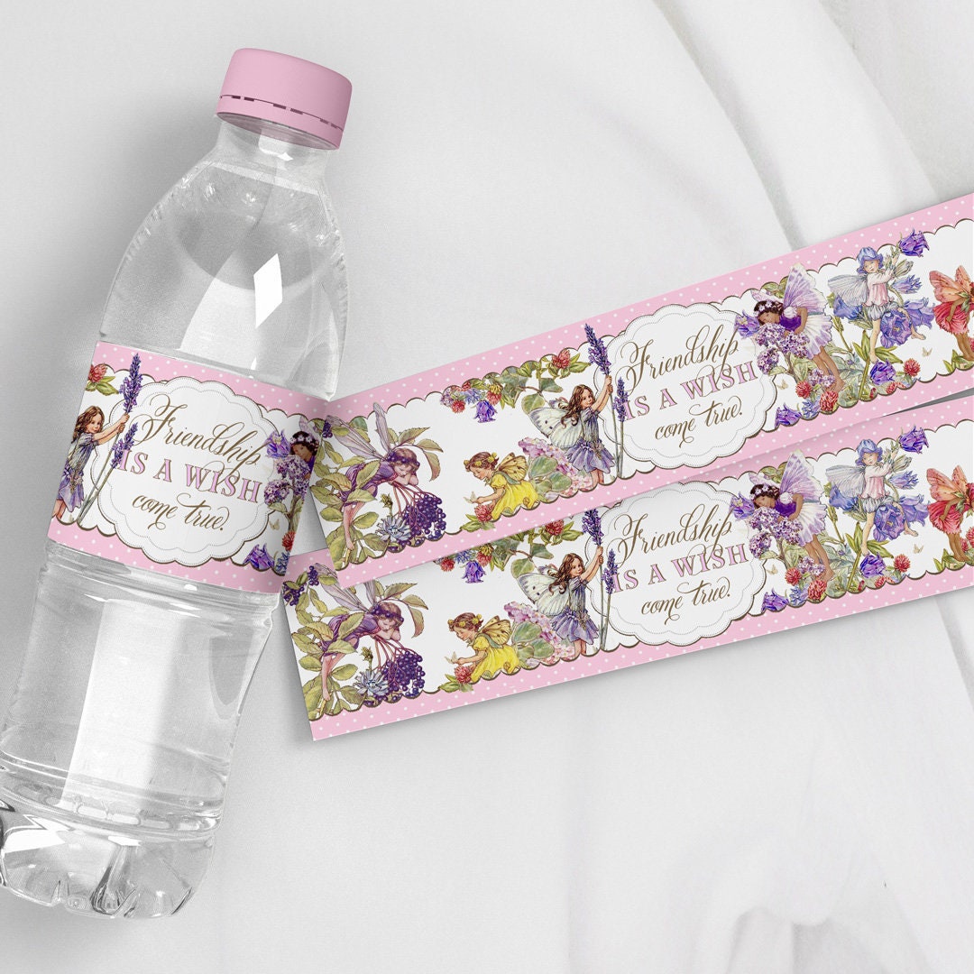 Water Bottle Lables . Pixie Fairy Collection by Loralee Lewis - Etsy