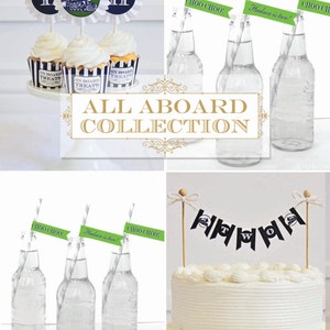 Address Labels blue & Green . All Aboard Collection by Loralee Lewis - Etsy