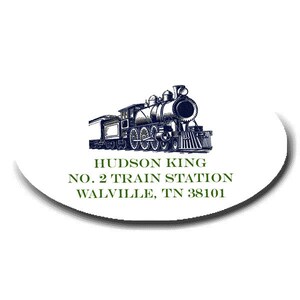 Address Labels blue & Green . All Aboard Collection by Loralee Lewis - Etsy