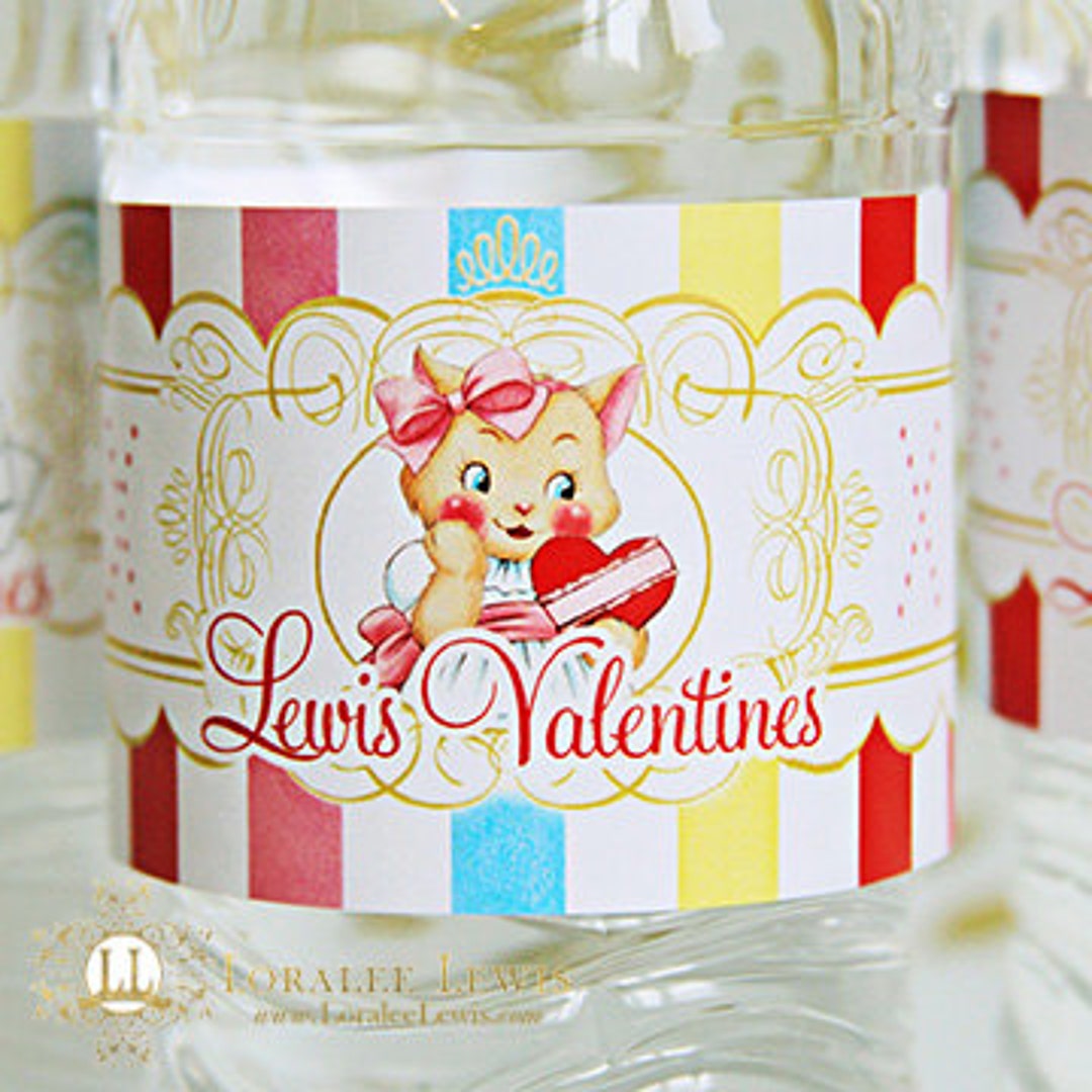 Water Bottle Labels . You've Got Mail Collection by Loralee Lewis - Etsy