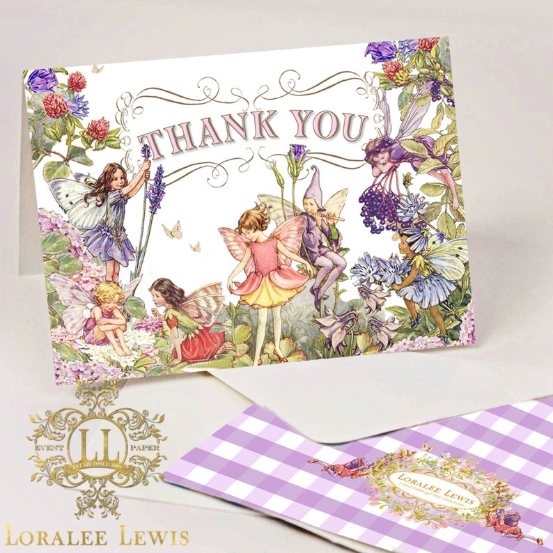 Thank You Notes . Pixie Fairy Collection by Loralee Lewis | Etsy