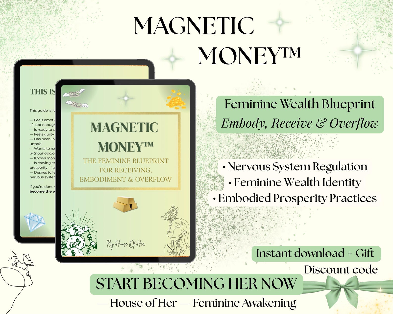 MAGNETIC MONEY™ Feminine Wealth Guide PDF | Soft Power, Abundance ...