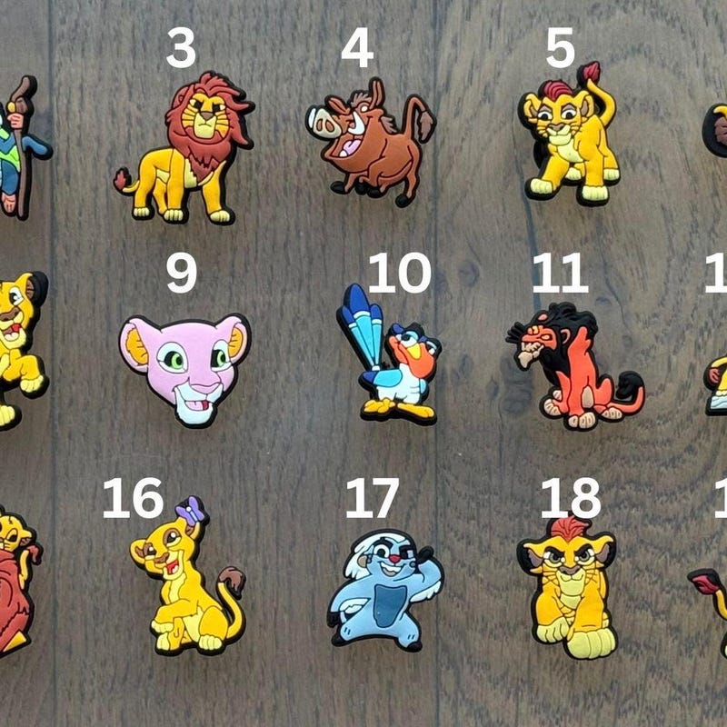 Plastic Lion Charms - Etsy UK