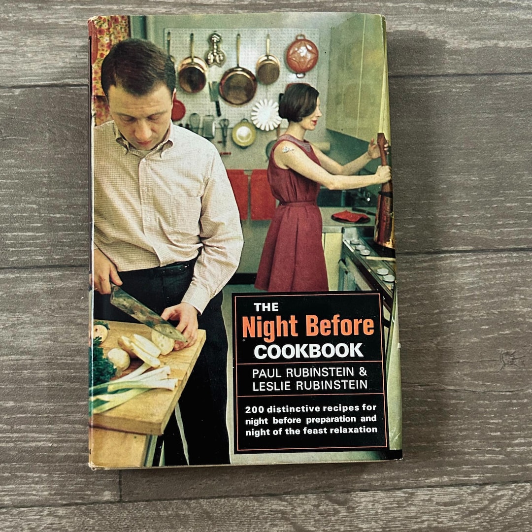 The Night Before Vintage Cookbook 1960's, Rare Antique Books, 1960s ...