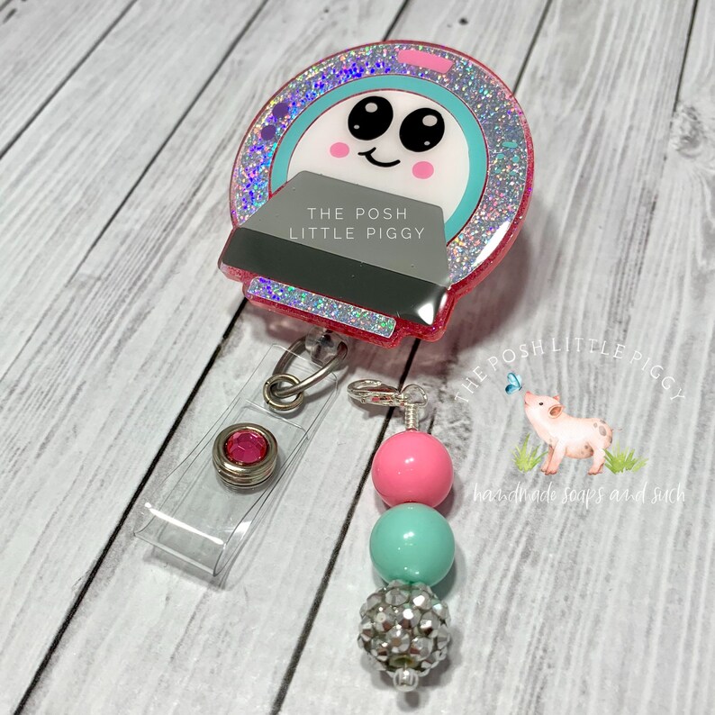 MRI Badge Reel Nurse Badge Reel Medical ID Holder Cute - Etsy