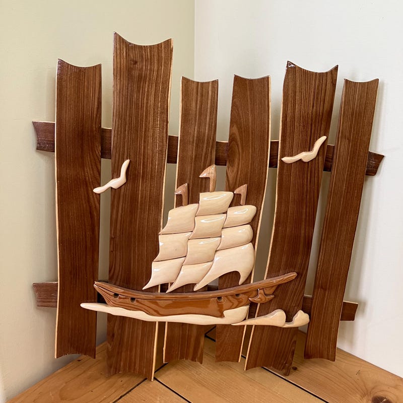 Wood Intarsia - Etsy