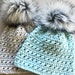 CROCHET PATTERN, the Blue Sky Beanie Pattern, Crochet Hat Pattern ...