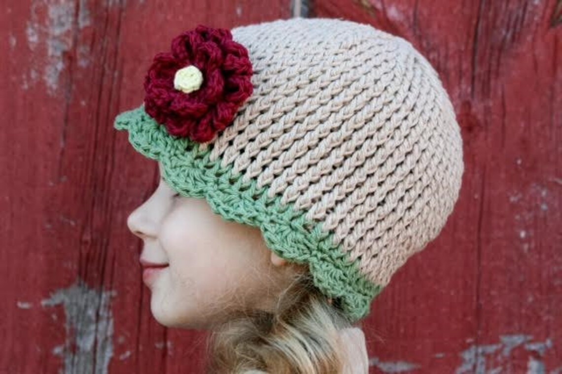 Crochet Pattern, the Harmony Hat Pattern, 4 Sizes, Crochet, Spring, Hat ...