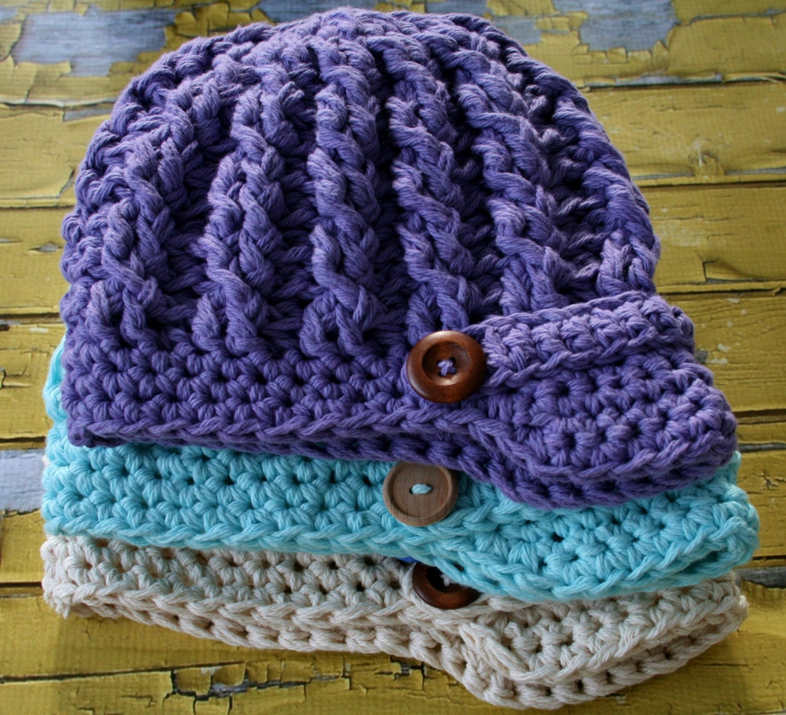 Crochet Newsboy Hat Pattern Cabled Newsboy Hat Pattern - Etsy