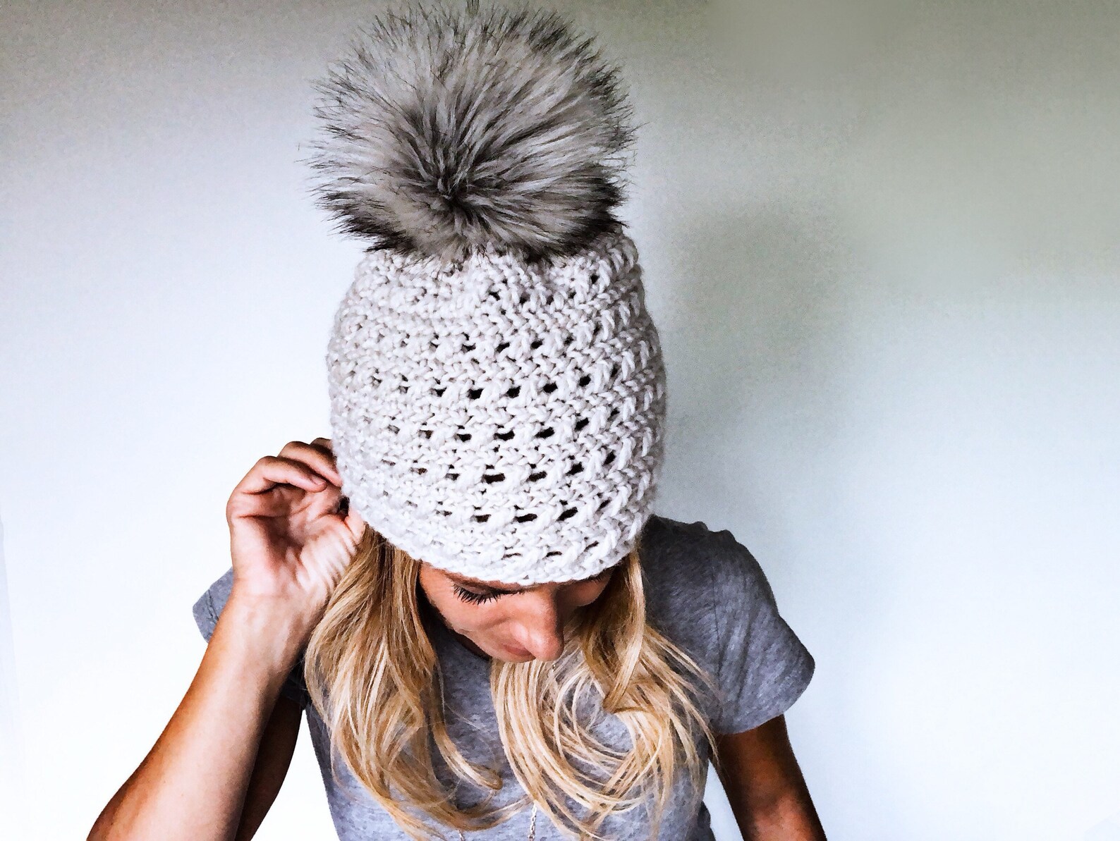 CROCHET PATTERN the Blue Sky Beanie Pattern Crochet Hat - Etsy