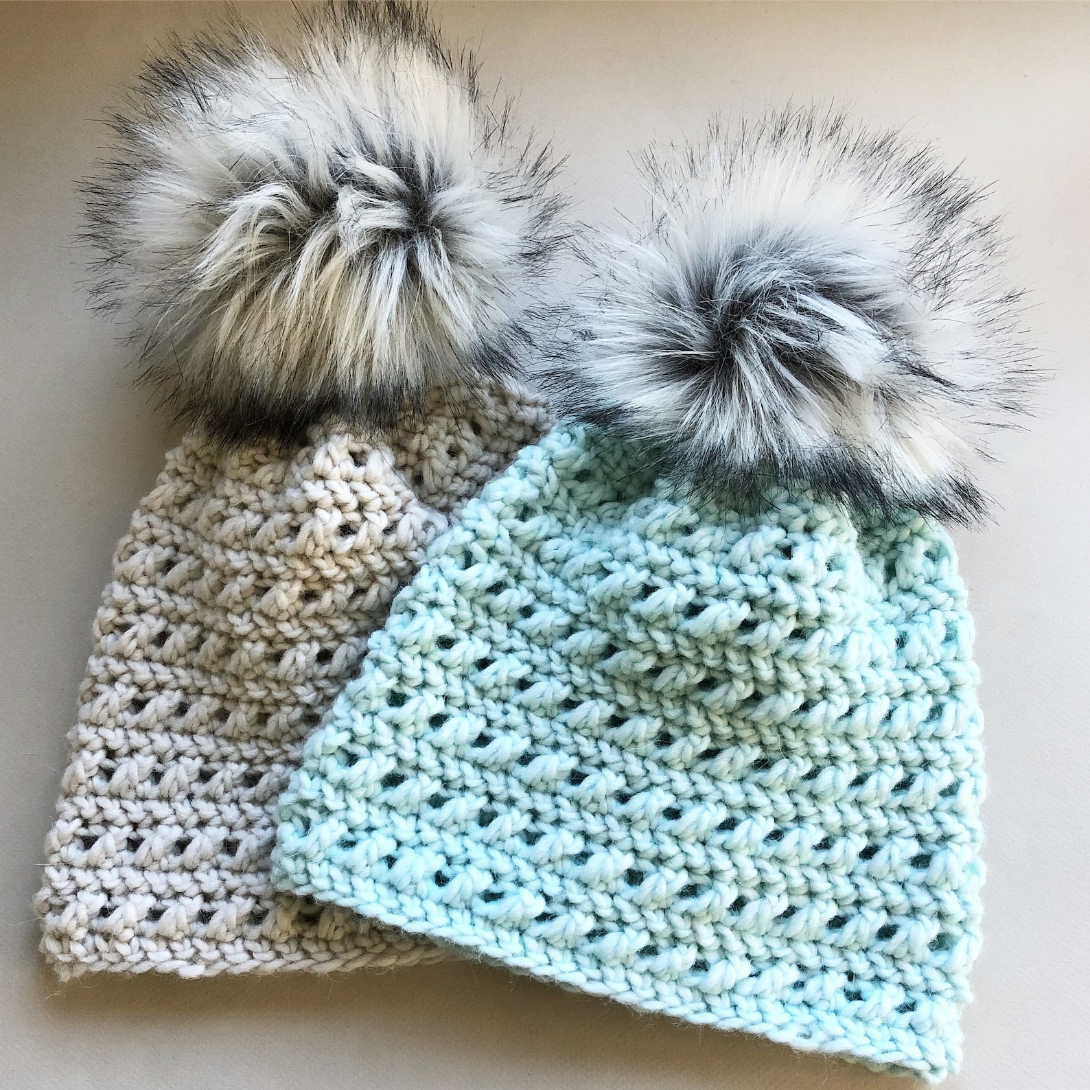 CROCHET PATTERN the Blue Sky Beanie Pattern Crochet Hat - Etsy