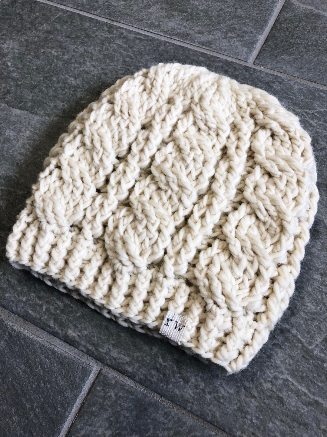 CROCHET PATTERN, Winter Woven Crochet Hat Pattern, Crochet Hat Pattern ...