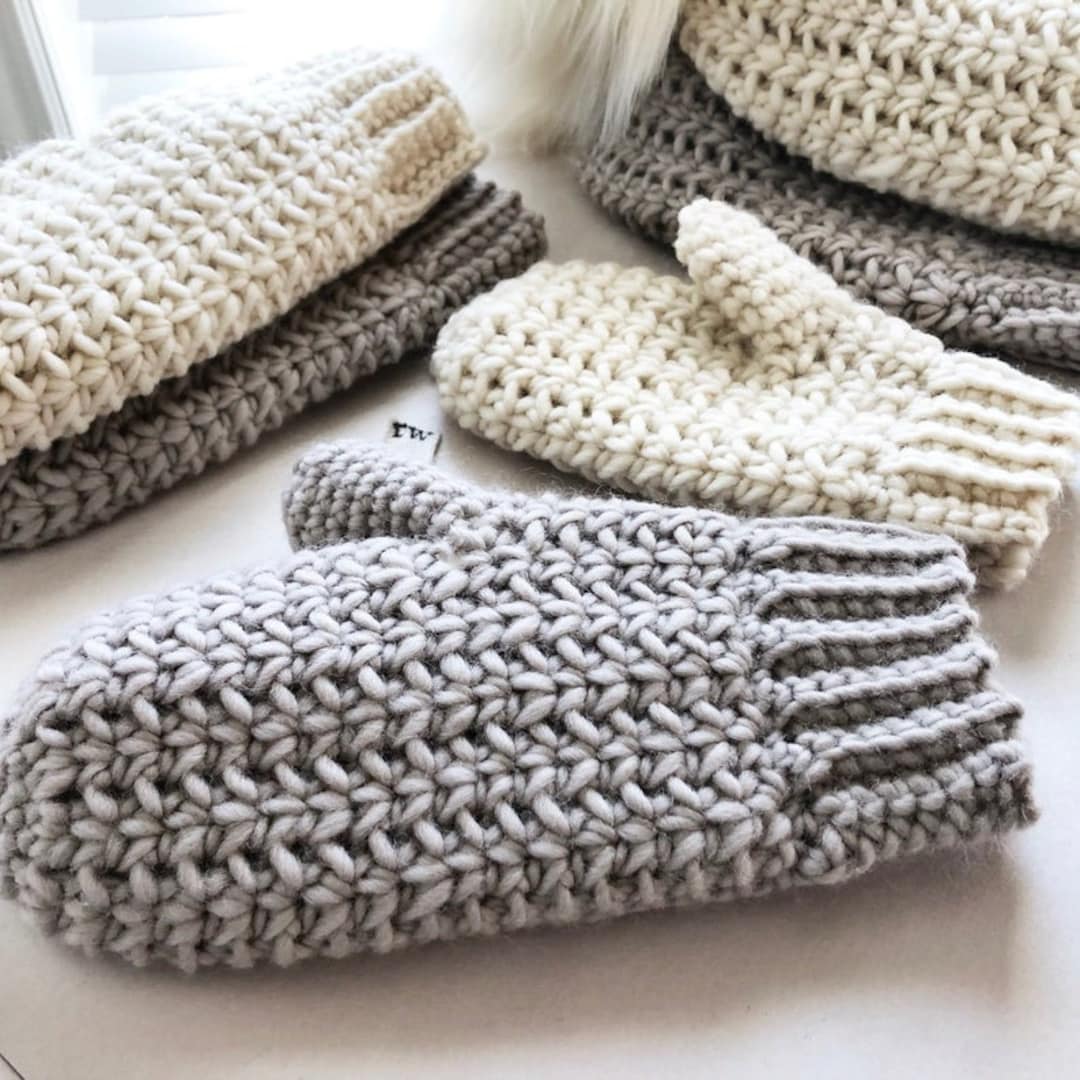 CROCHET PATTERN, the Remy Mittens, Crochet Mittens, Easy Pattern ...