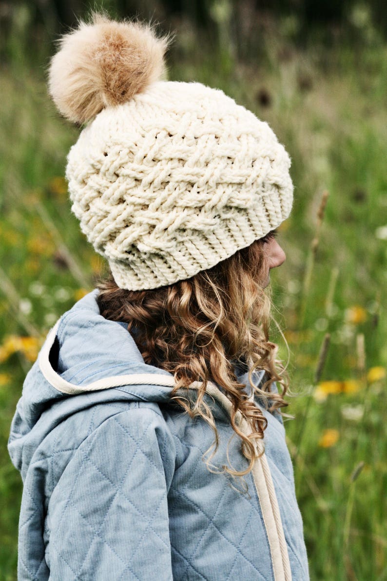 Crochet Hat Pattern Girls Crochet Hat Pattern in 3 Sizes - Etsy