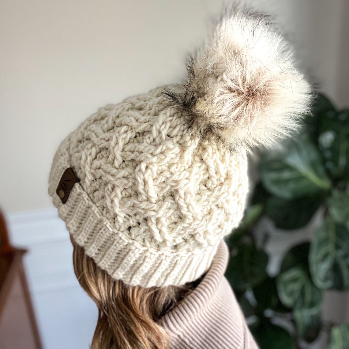 CROCHET PATTERN the Westlyn Woven Beanie Pattern in 2 Sizes - Etsy