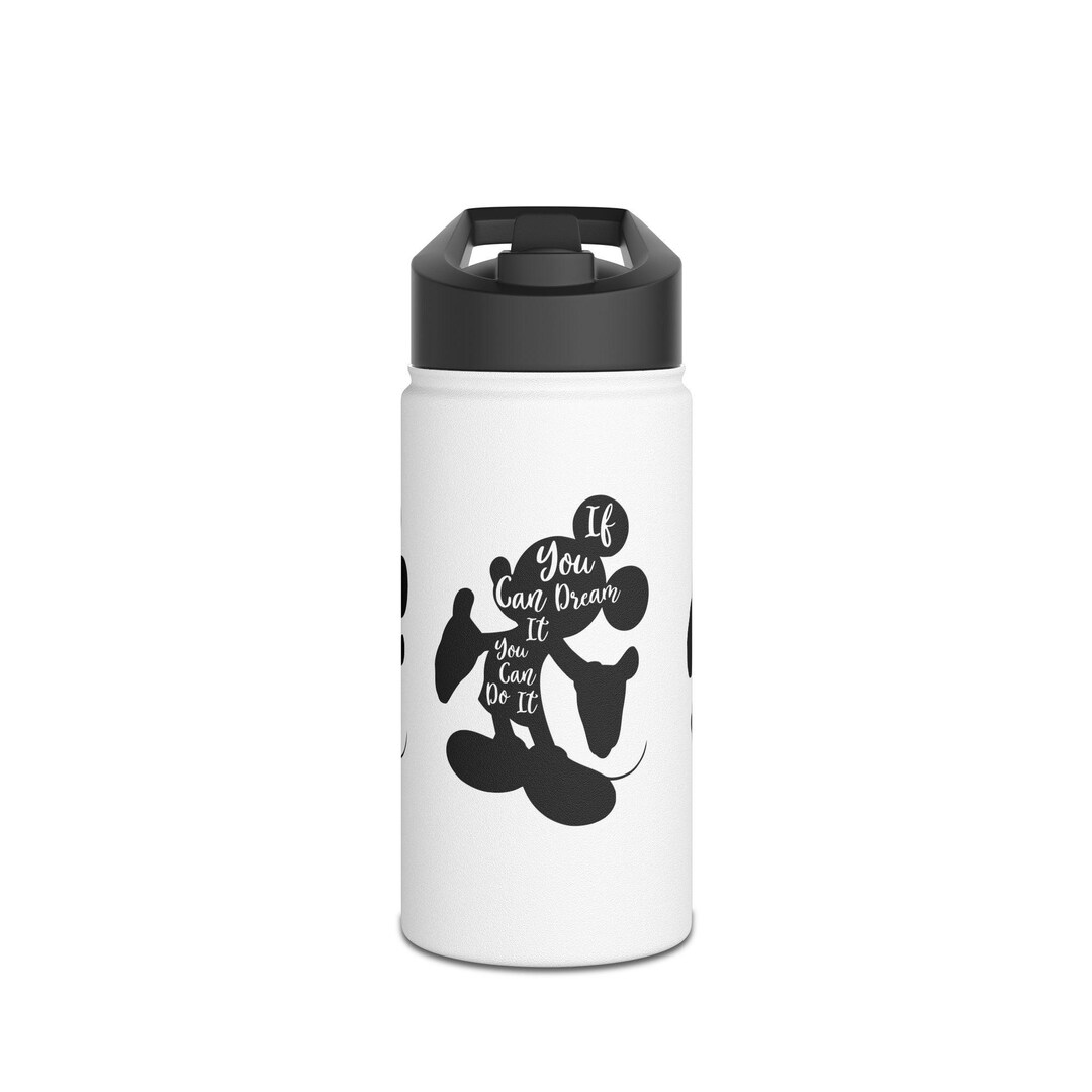 Mickey Mouse , Motivational Hydro Flask, Gift for Her, Adventure Gear ...