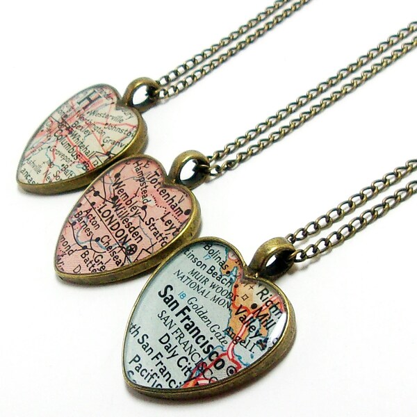 Heart Necklace - Etsy