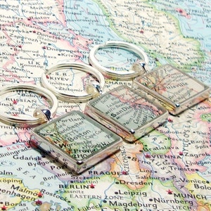 Map Keychain. You Select Location. Anywhere in the World. One Map ...